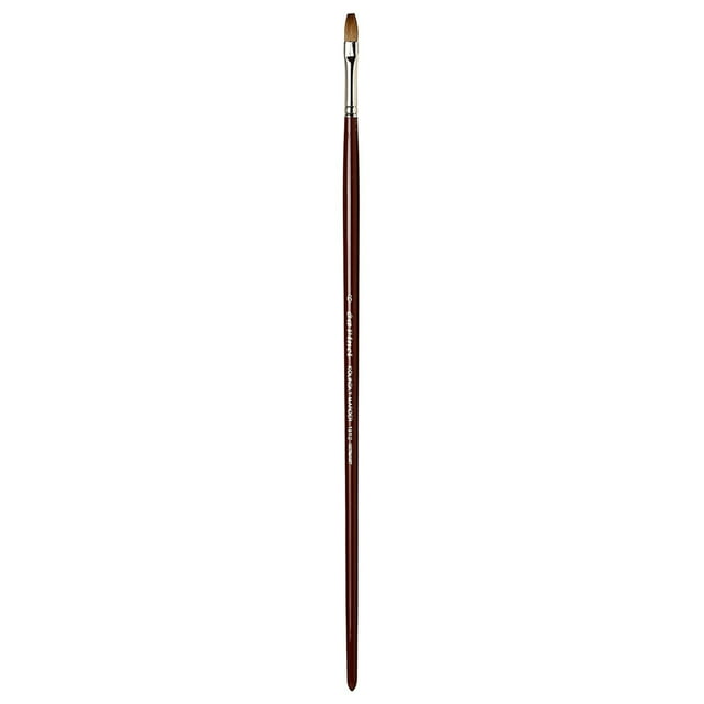 da Vinci Brush Kolinsky Red Sable Oil Brush, Flat, 6 - Walmart.com