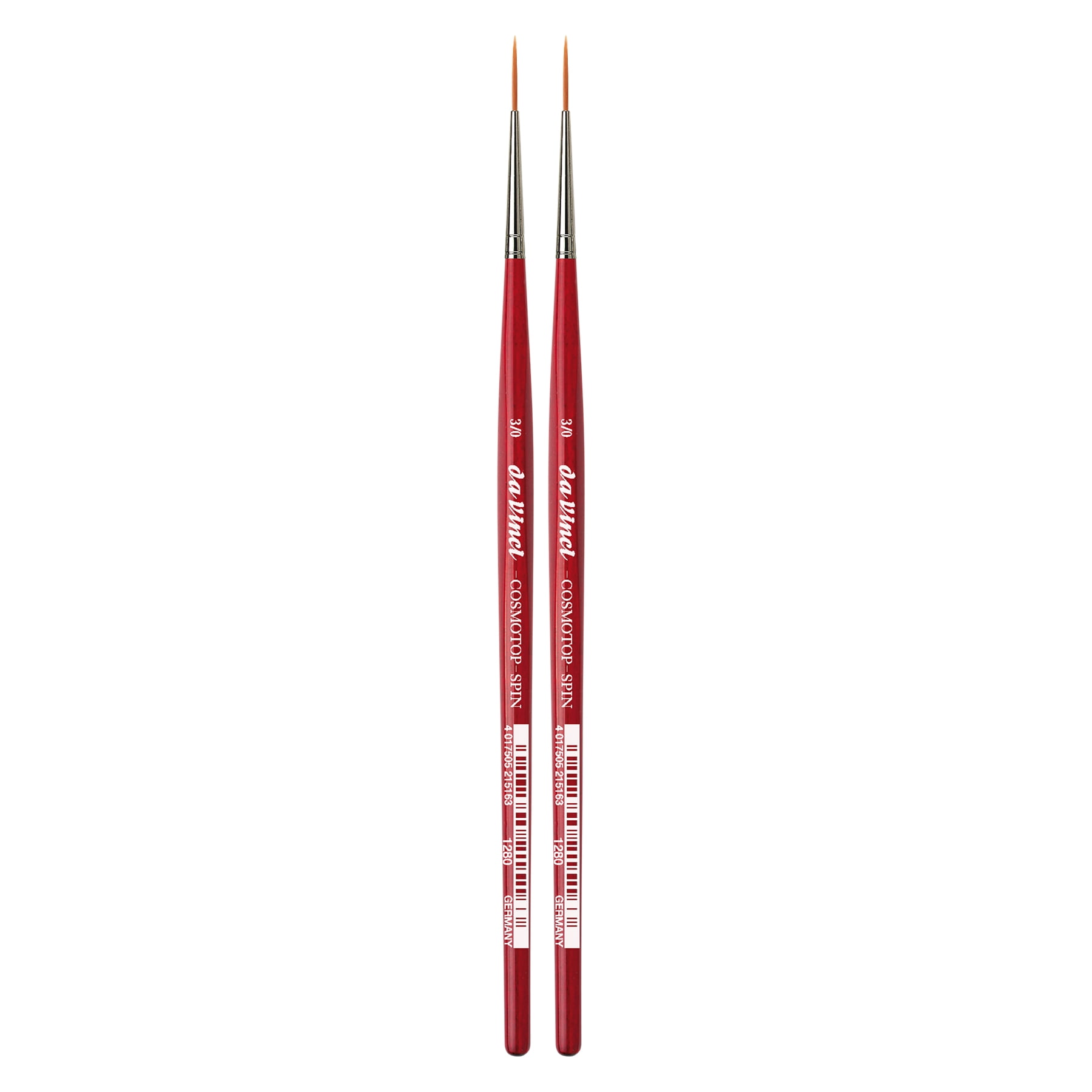 da Vinci COSMOTOP-SPIN Rigger Brush, Synthetic, Acrylic & Watercolor ...