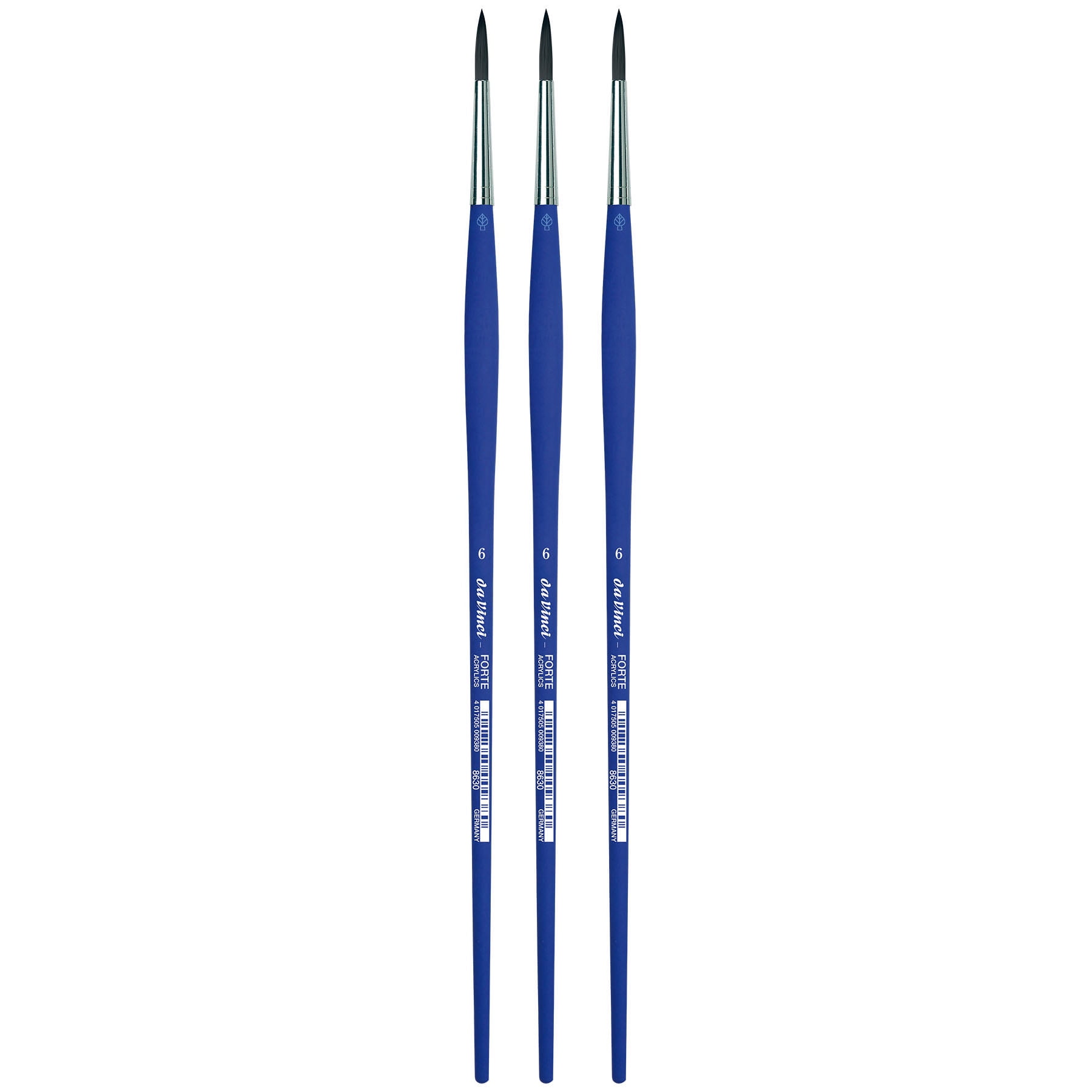 da Vinci FORTE-Acrylics Student Brush, Synthetic, Acrylic & Oil, Round ...