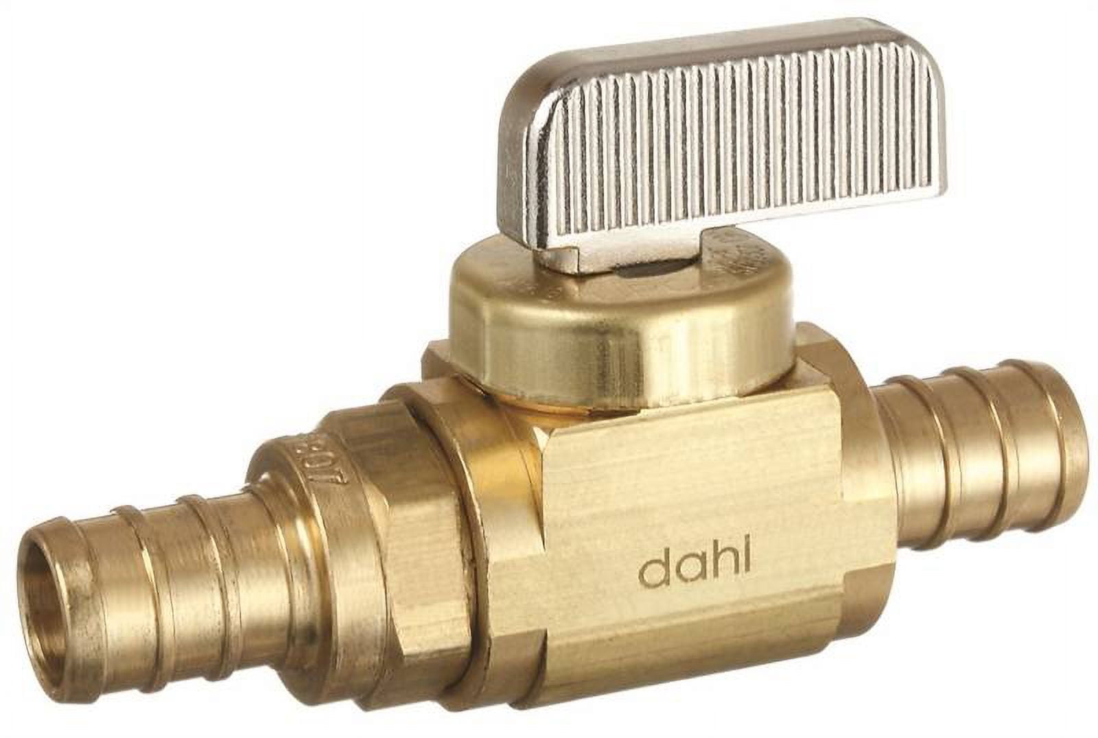 dahl 521-PX3-PX3-BAG mini-ball In-Line Stop and Isolation Valve With ...