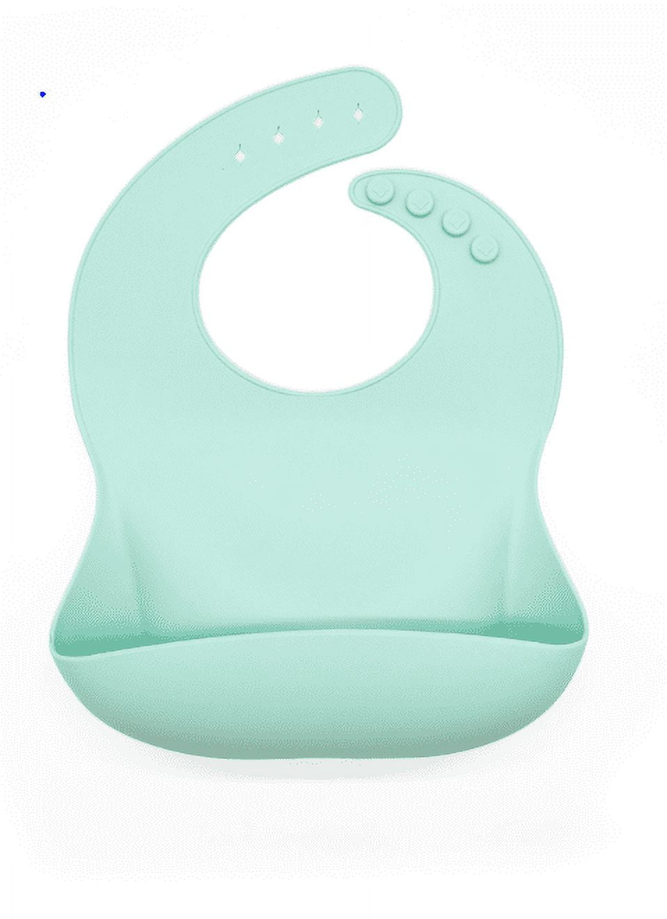 daintyBABY Silicone Bib- Mint - Walmart.com