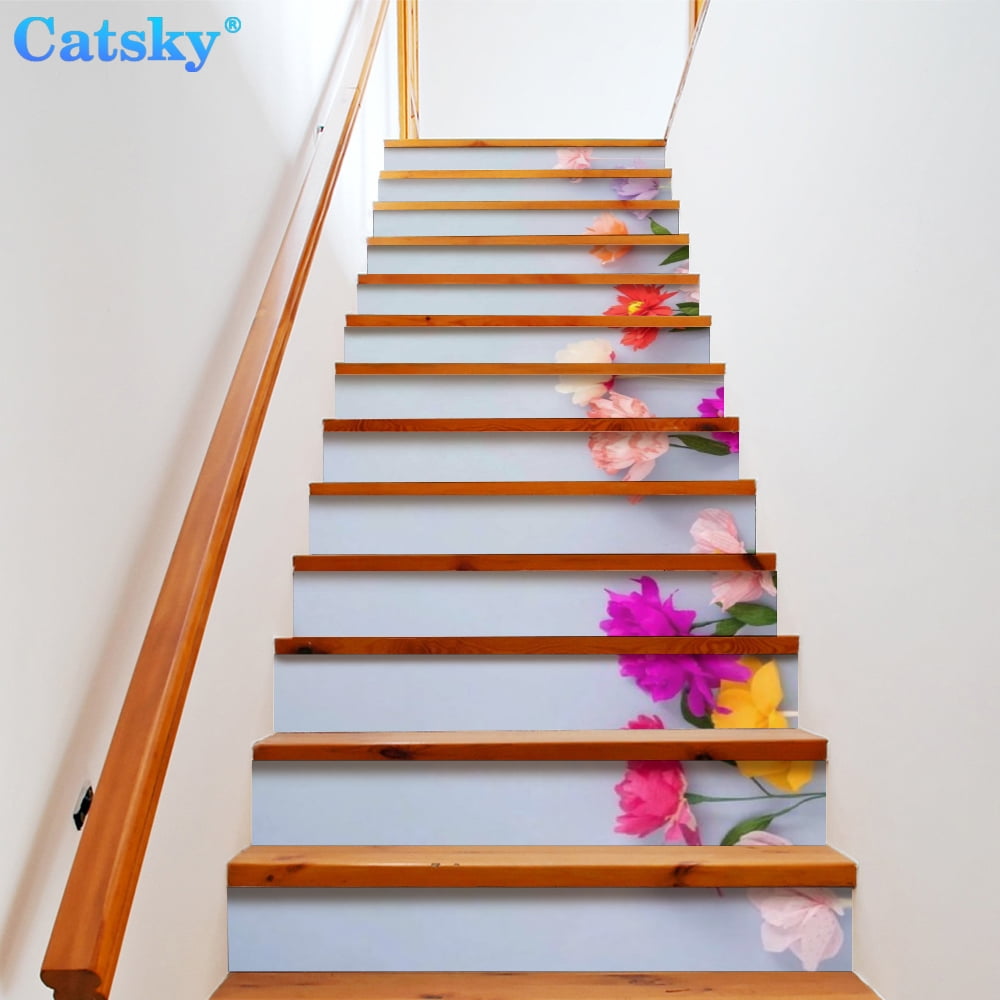 daisy chrysanthemum sticker decal decoration home bookstore wallpaper ...