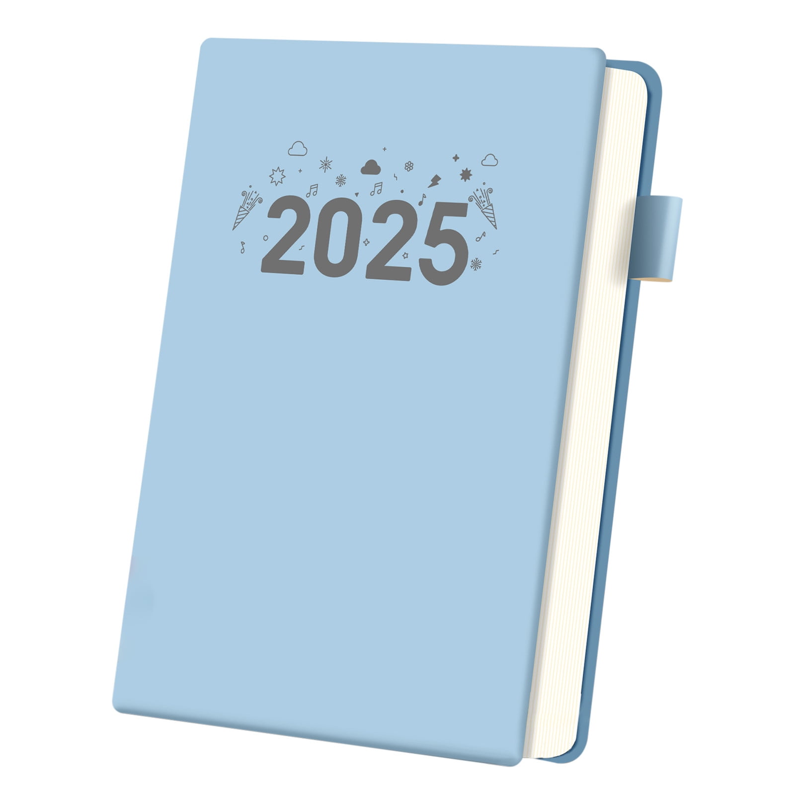 dajkiuy 2025 Weekly Planner & Notebook Hardcover - Medium Size 6" x 8 ...
