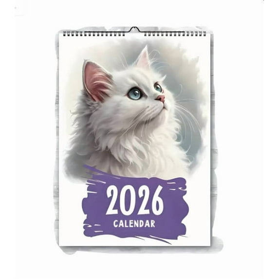 dajkiuy 2026 Cat Calendar, January 2026 - December 2026, 8x11 Inch 12 ...
