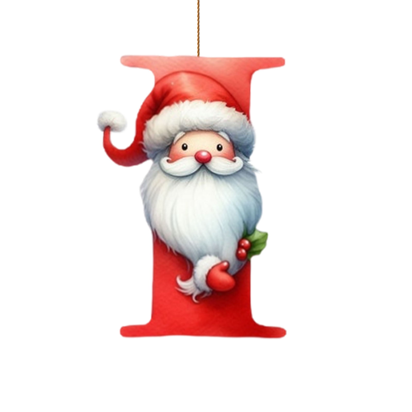 dajkiuy 26 Letter Christmas Tree Hanging Decoration, Personalized ...
