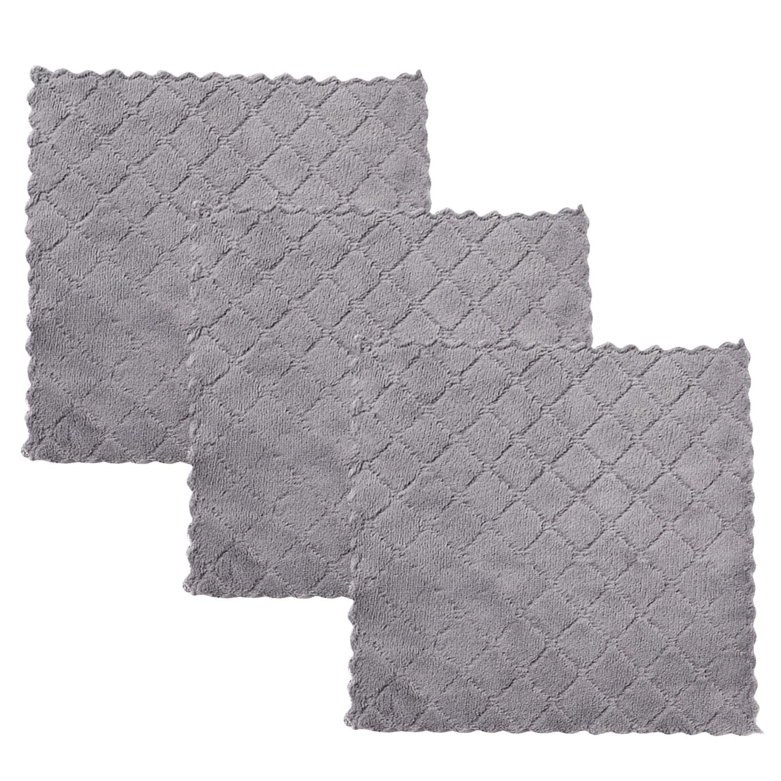 dajkiuy 3 Pcs 2-Layer Non-Scratch Wire Dishcloth,Wire Dish Washing Rags ...