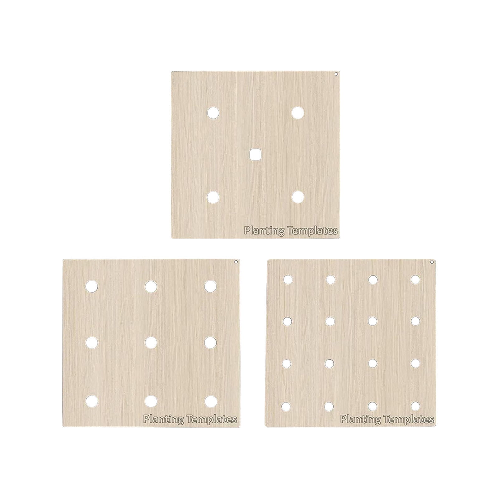 dajkiuy 3 Pcs Seeding Square - Seed Spacer Tool for Maximum Harvest ...