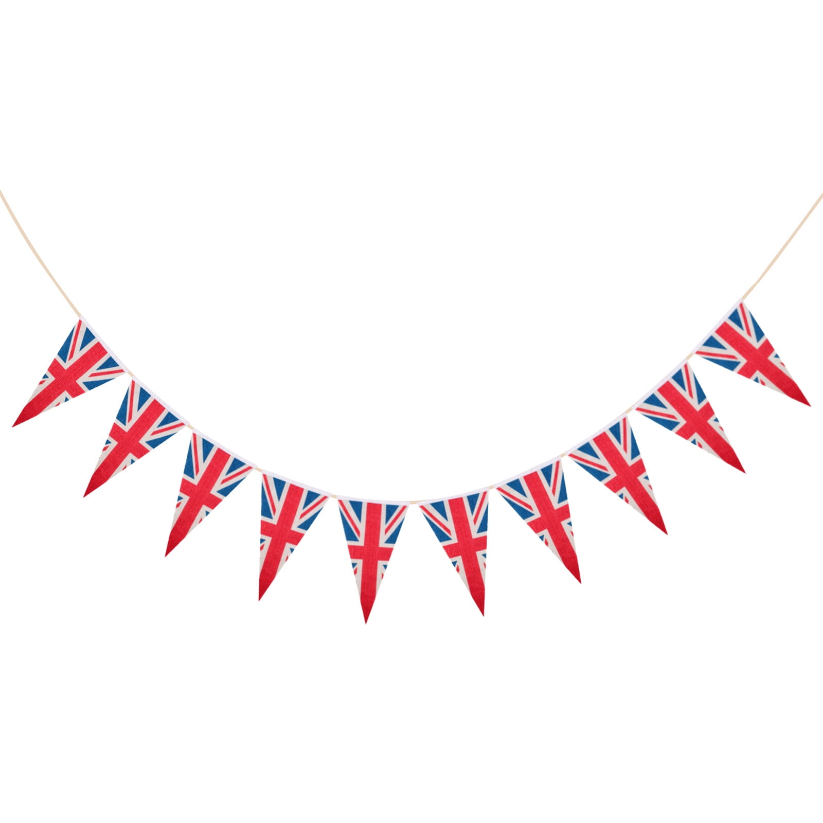 dajkiuy 4th of July Banners Flags,Red Blue White Pennant Banner Flags ...