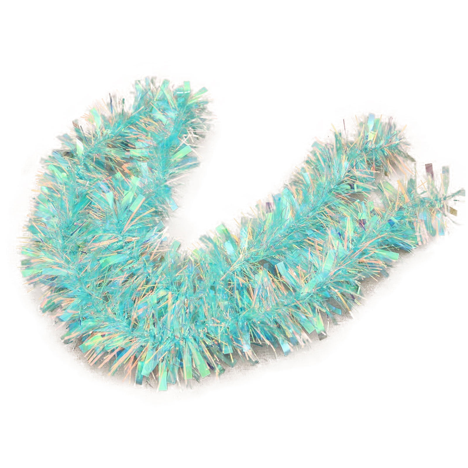 dajkiuy 5.91 Feet Christmas Tinsel Garland for Christmas Tree ...