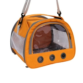 Halinfer Bird Travel Carrier Backpack with Stainless Steel Tray and ...