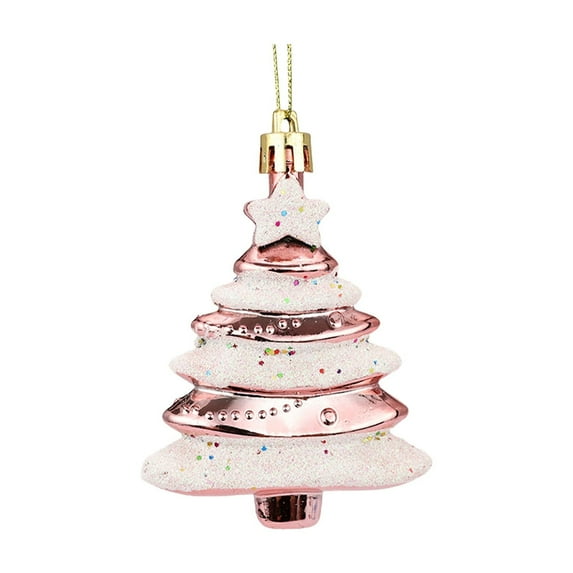 dajkiuy Christmas Electroplating Christmas Tree Painting Hanging ...
