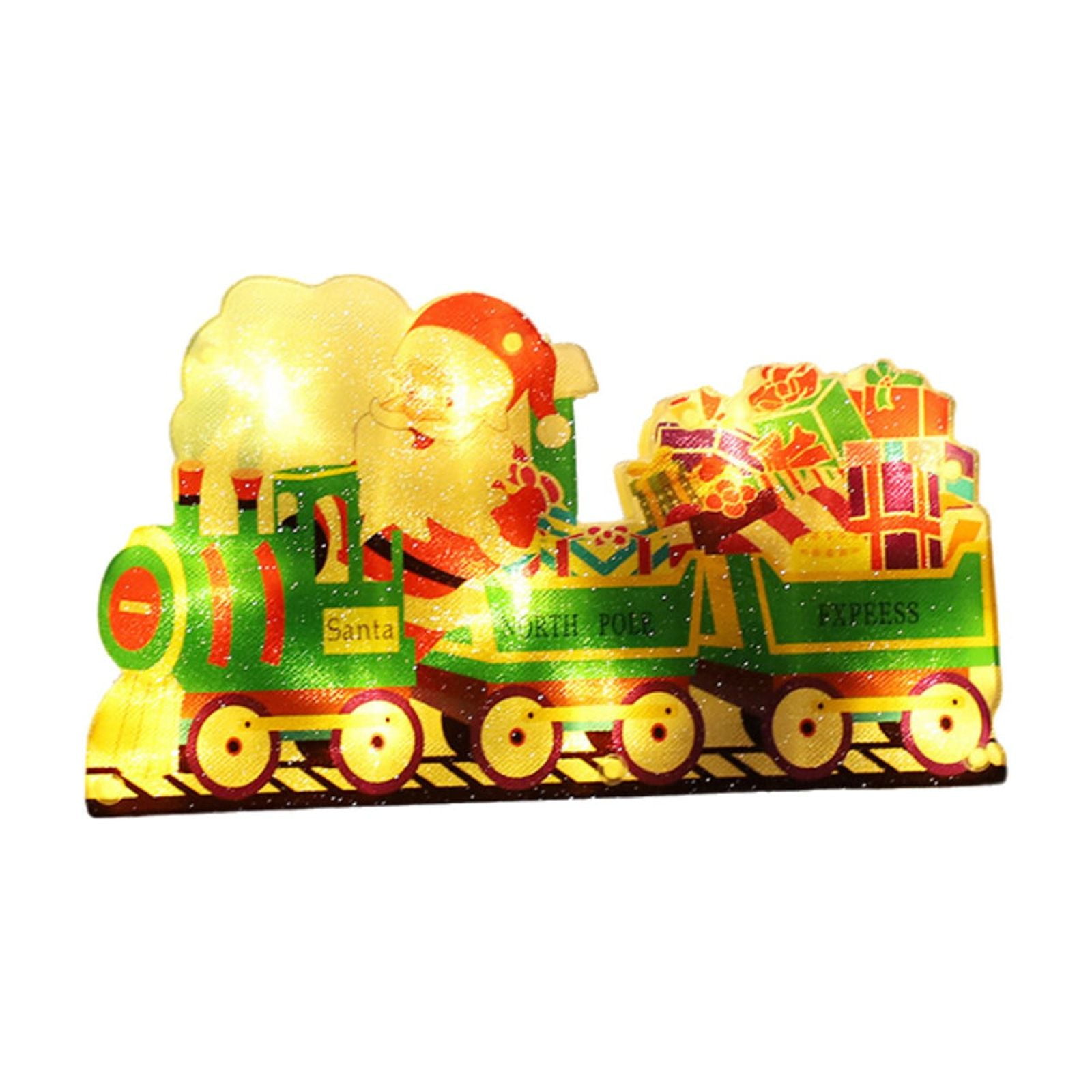 dajkiuy Clearance Christmas Decorations Train Set, Christmas ...
