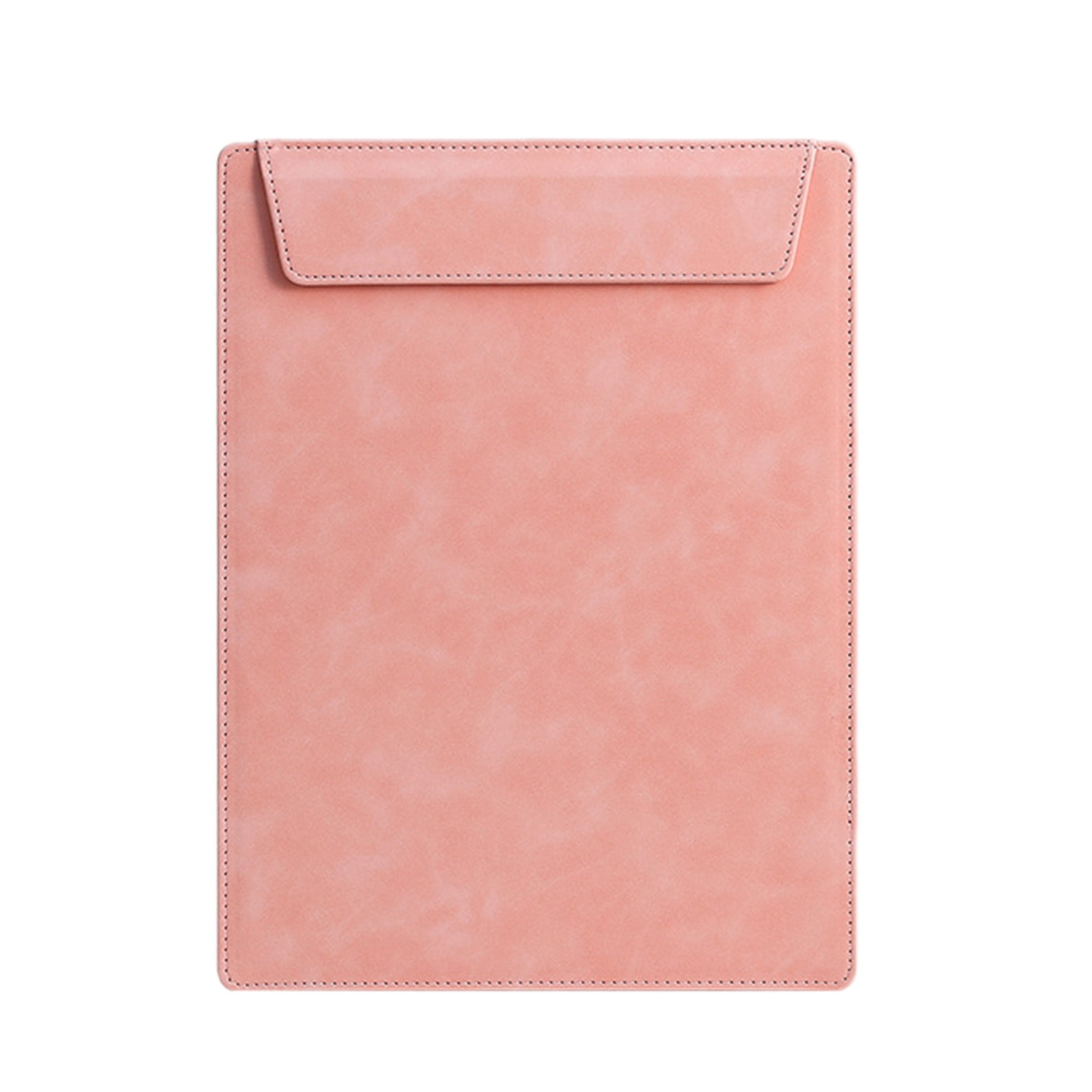 dajkiuy Clearance PU Leather Padfolio Clipboard, A4 Office File Clip ...