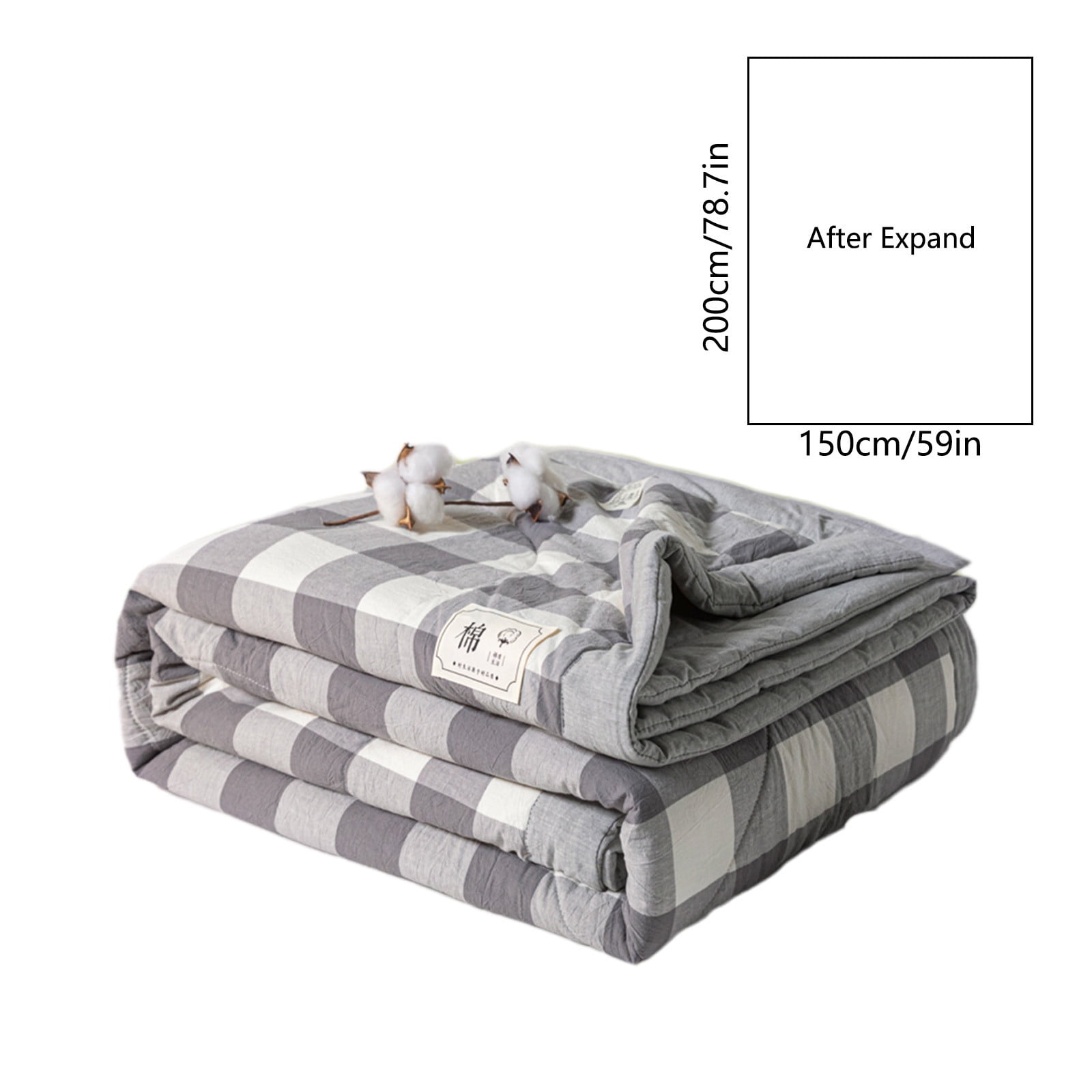 dajkiuy Clearance Quilt Student Quilt Family Quilt Summer Quilt ...