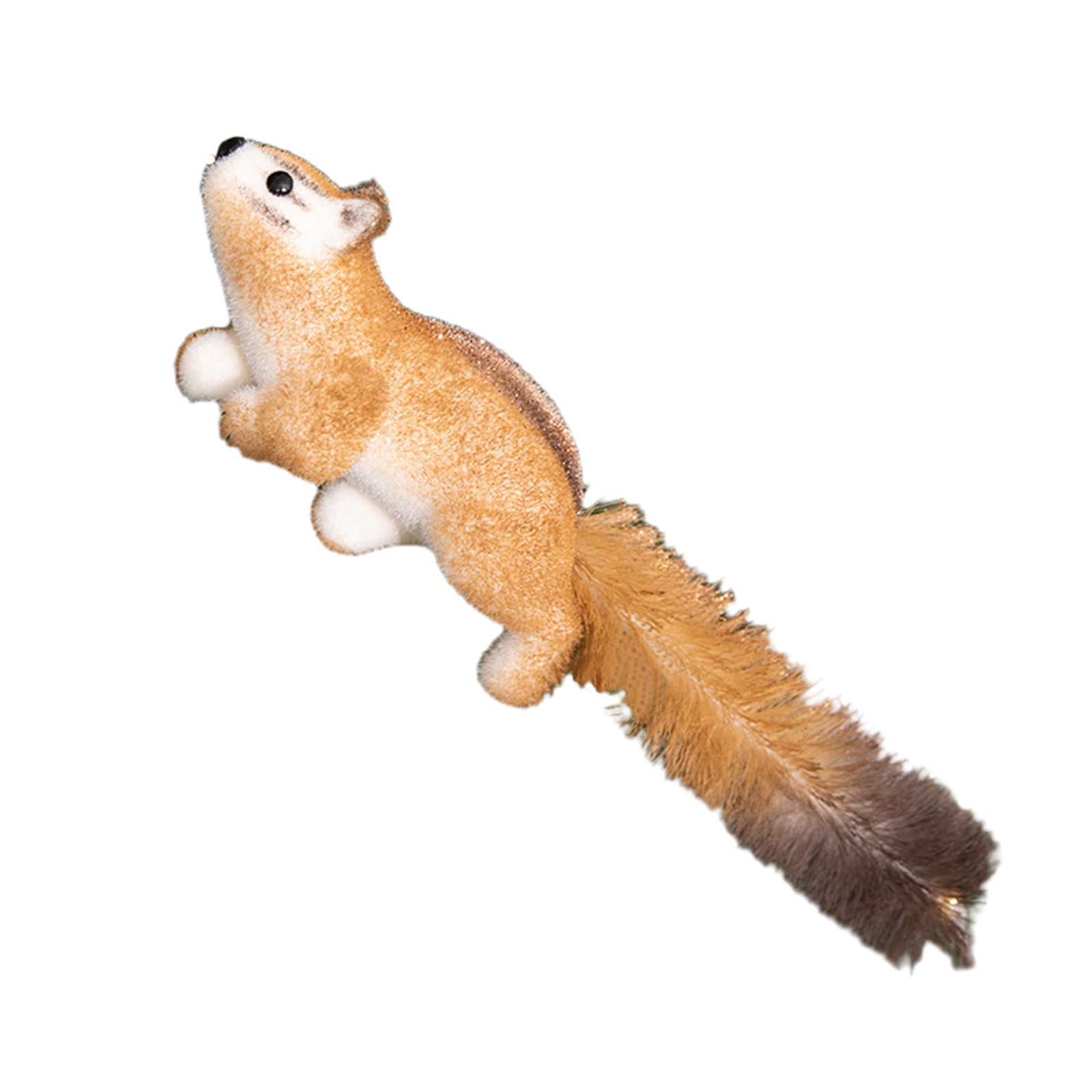 dajkiuy Clearance Simulated Plush Squirrel Fake Squirrel Furry Squirrel ...