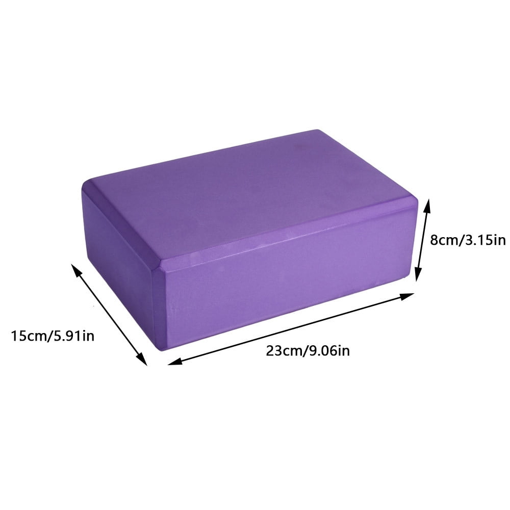 dajkiuy Yoga Blocks- Extra Light Weight Sweat Repelling Foam Yoga Block ...
