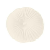 dajkiuy Decorative Round Pleated Throw Pillows, Classy Accent Pumpkin ...