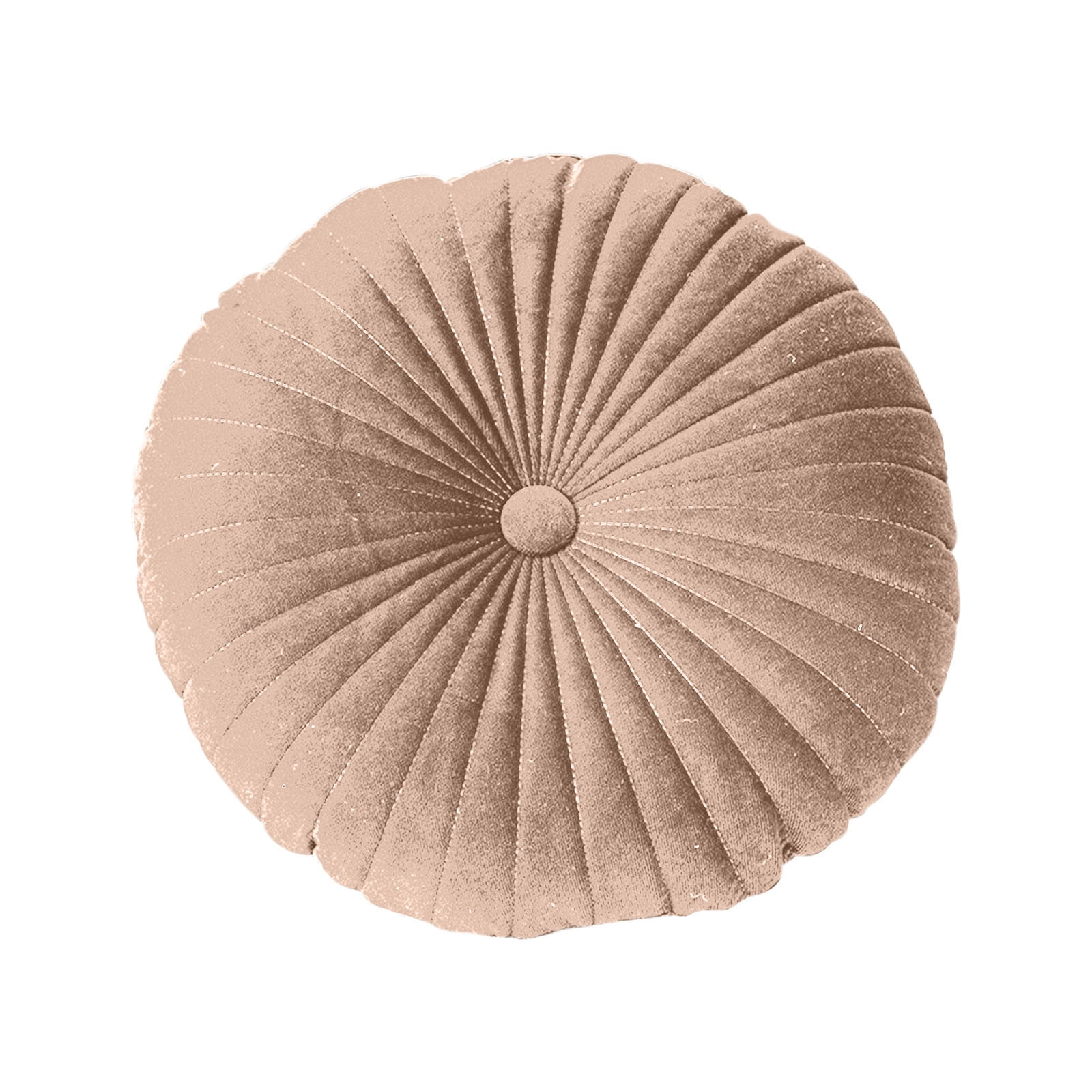 dajkiuy Decorative Round Pleated Throw Pillows, Classy Accent Pumpkin ...