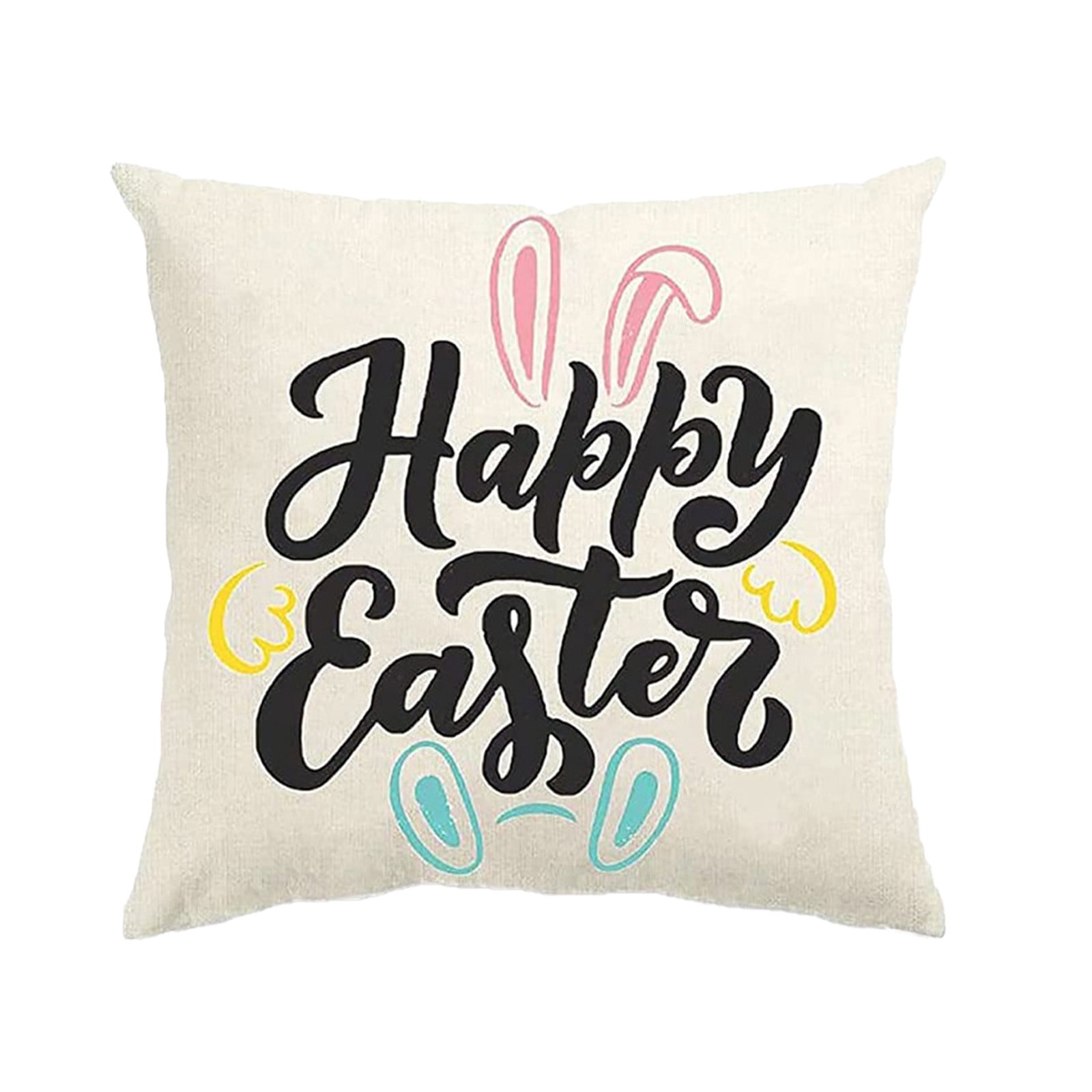 dajkiuy Easter Pillow Covers,Spring Pillow Covers 18x18,Outdoor Pillow ...