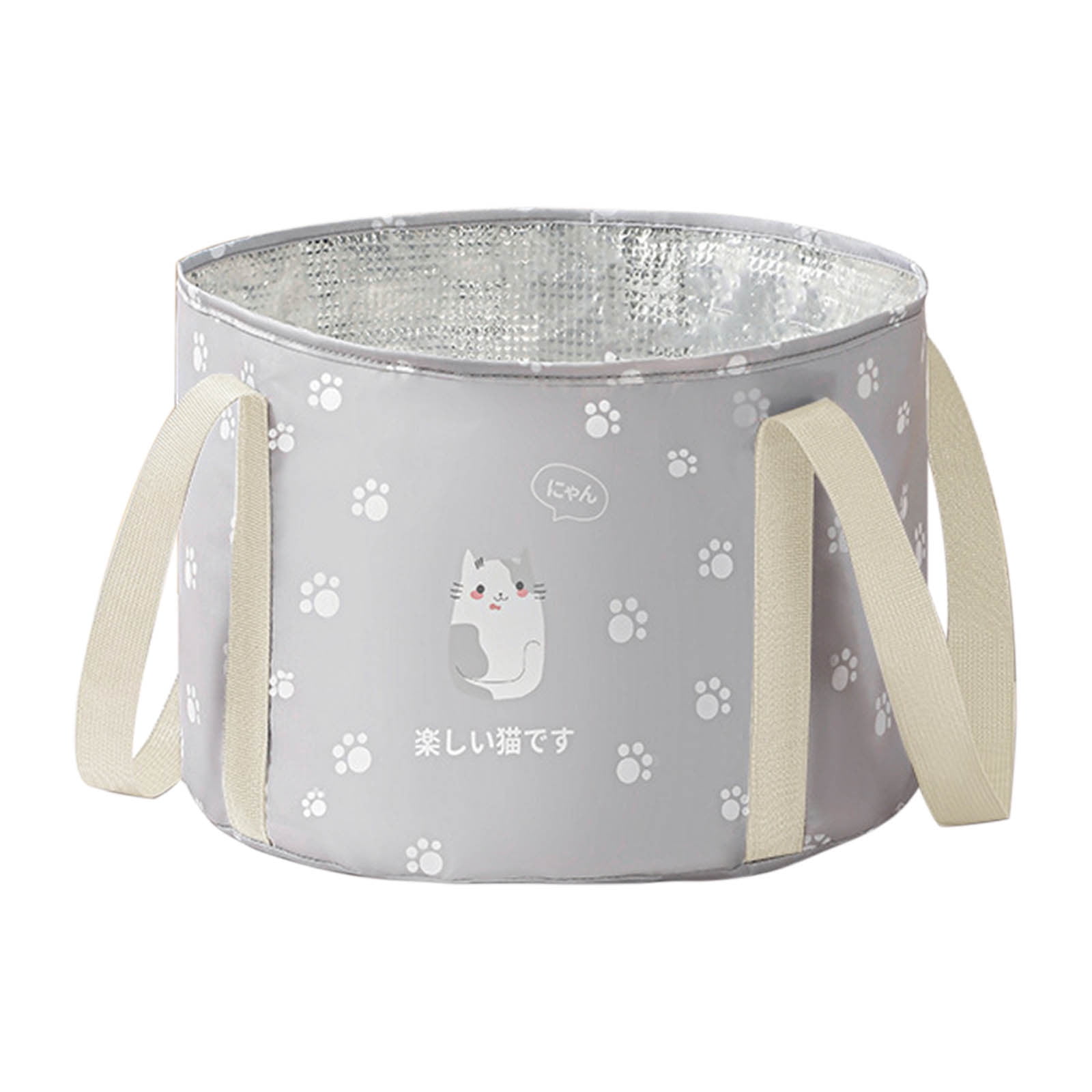 dajkiuy Foot Bath Basin Portable Travel Collapsible Foot Basin Folding ...