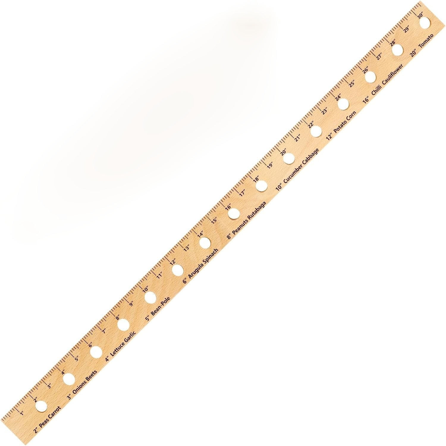 dajkiuy Garden Seed Spacers Planting Tool，Garden Wooden Multi-Purpose ...