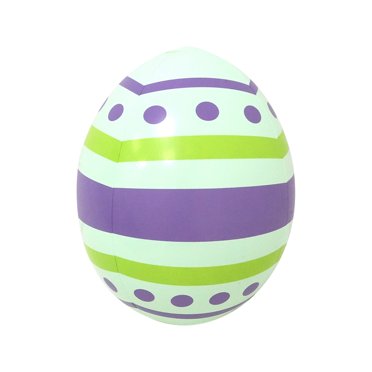 5' Gemmy Airblown Inflatable Easter Chicks in Easter Egg Boat Scene ...