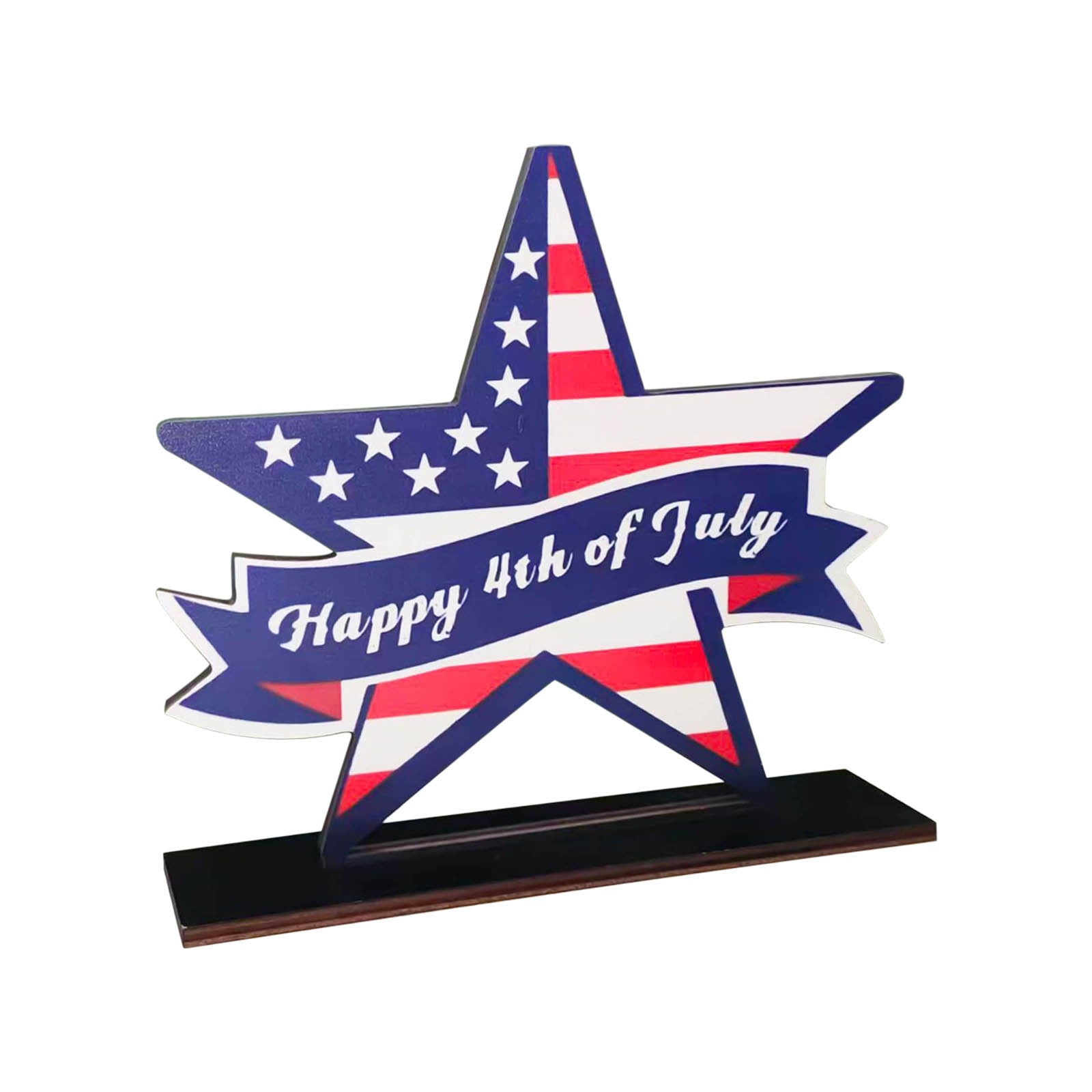 dajkiuy Patriotic Table Decor 4th of July Table Signs for Veterans Day ...