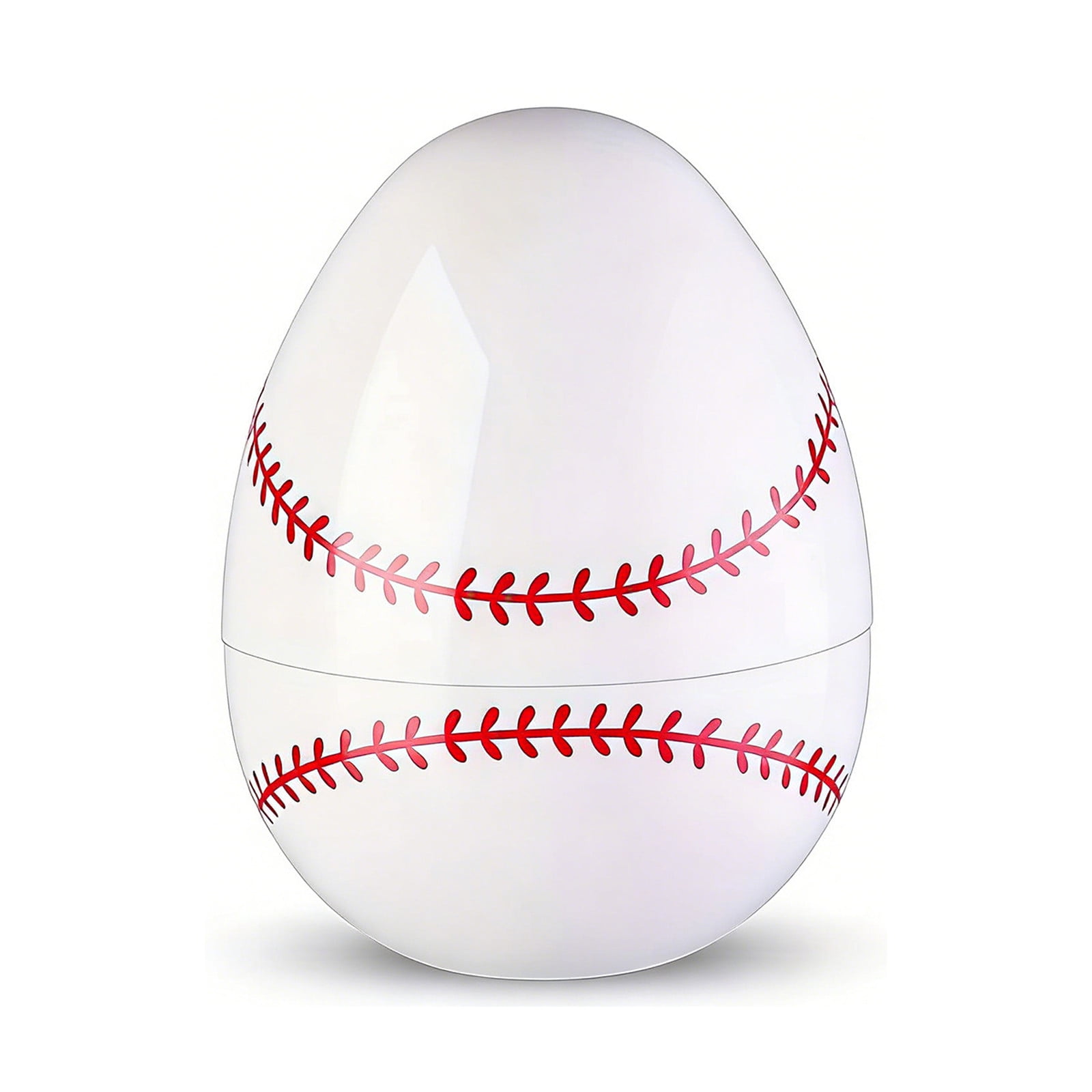 dajkiuy Plastic Sports Eggs, 6 Inch Holiday Basket Stuffers Empty ...