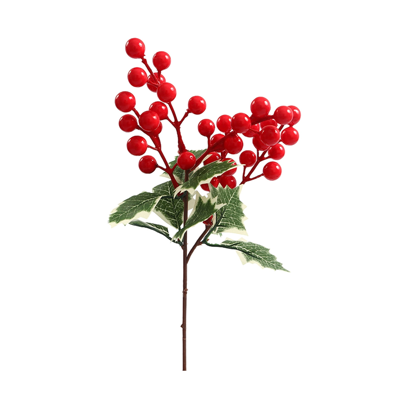 dajkiuy Red Artificial Berry Stems - Christmas Berry Picking Berry ...