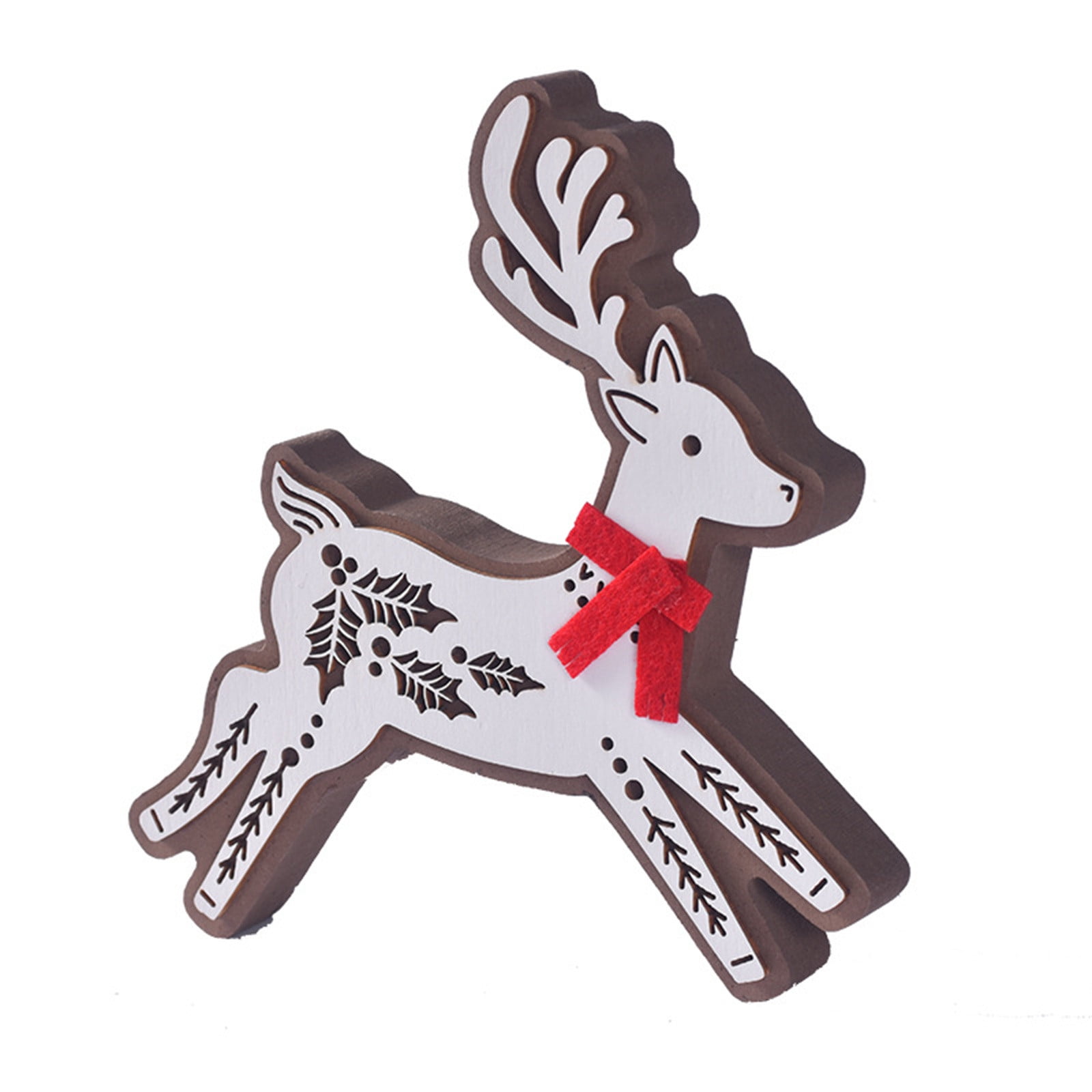 dajkiuy Reindeer Christmas Decorations, Wooden Reindeer Table ...