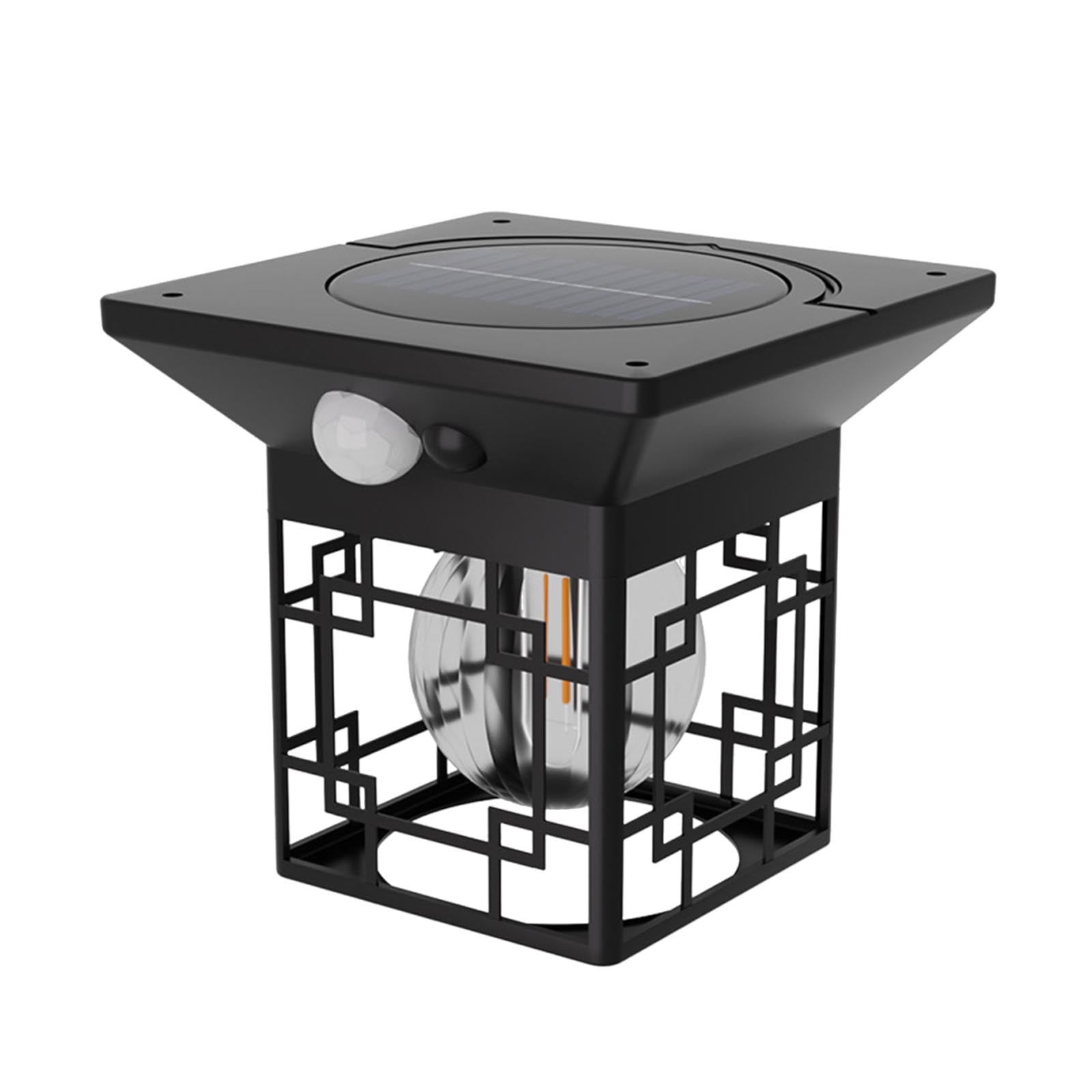 dajkiuy Solar Powered Wall Lanterns Outdoor, Dusk to Dawn Motion Sensor ...