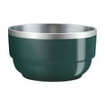 dajkiuy Stainless Steel Bowls, Insulated Bowls for Soup, Cereal, Rice ...