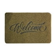 dajkiuy Welcome Mats, Non-Slip Washable Inside Entrance Front Floor Mat ...