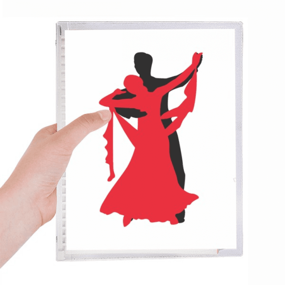 dancer duet dance social dancing notebook loose diary refillable ...