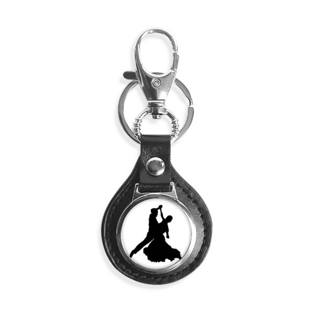 dancer sports performance duet dance key link chain keyholder finder ...