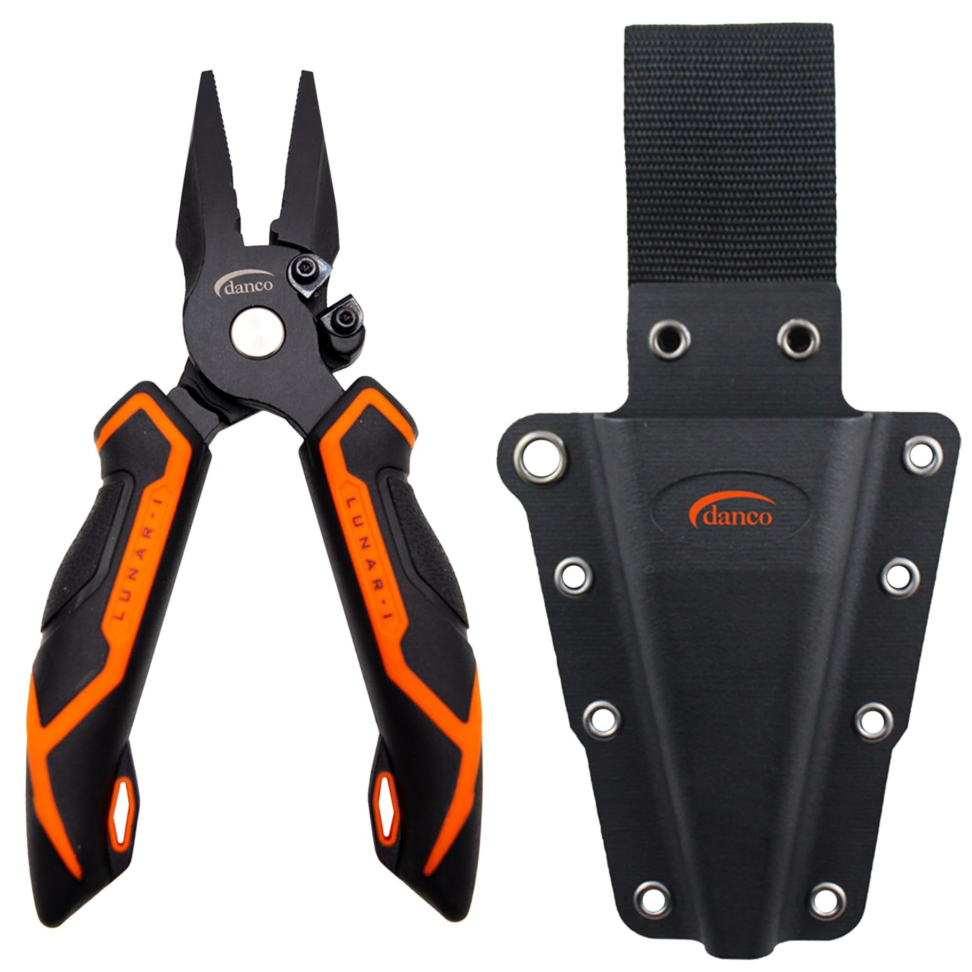 danco Lunar 6.5" Stainless Steel Fishing Pliers with Custom Molded ...