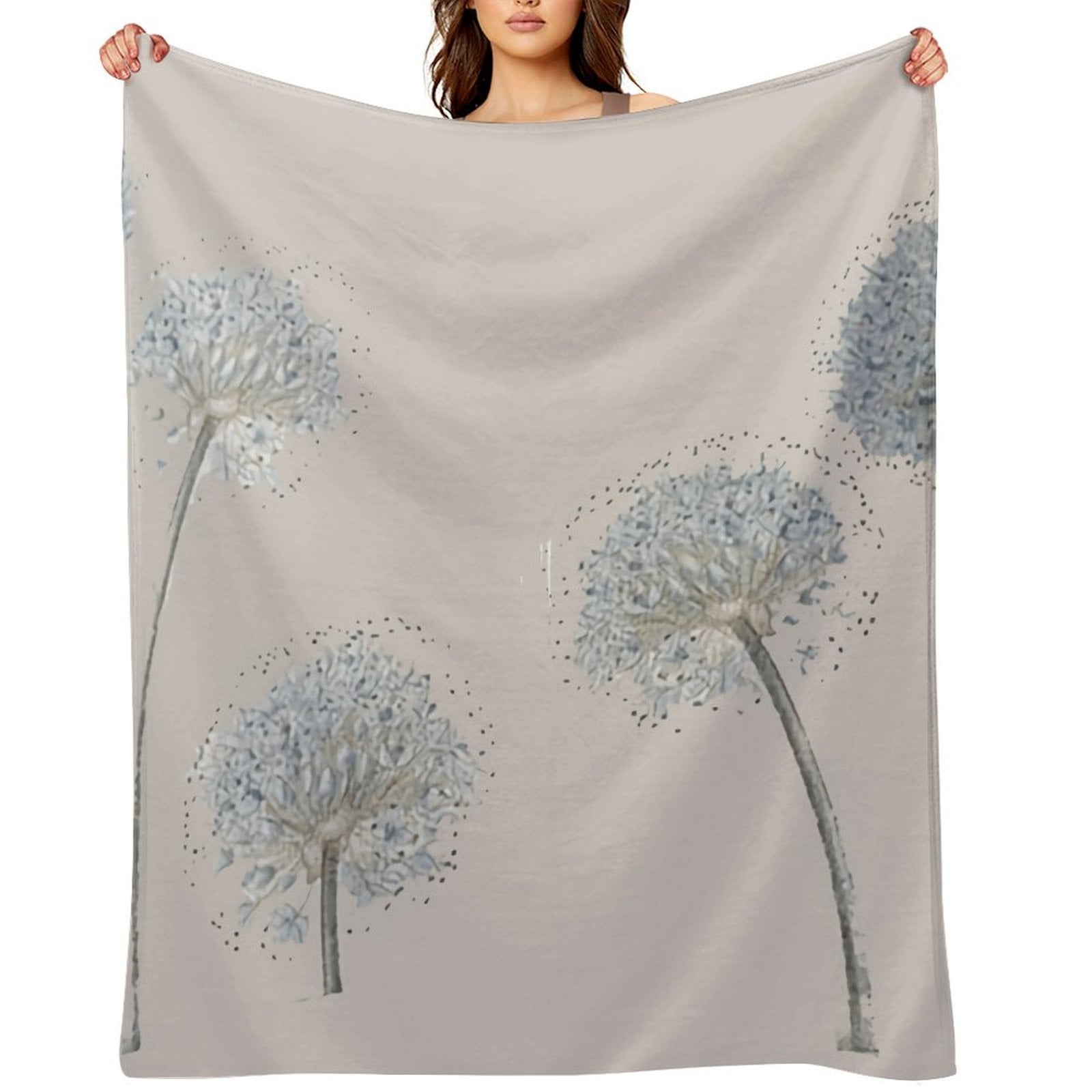 dandelion The Full Collection of Flannel Blanket Lightweight Cozy Bed ...