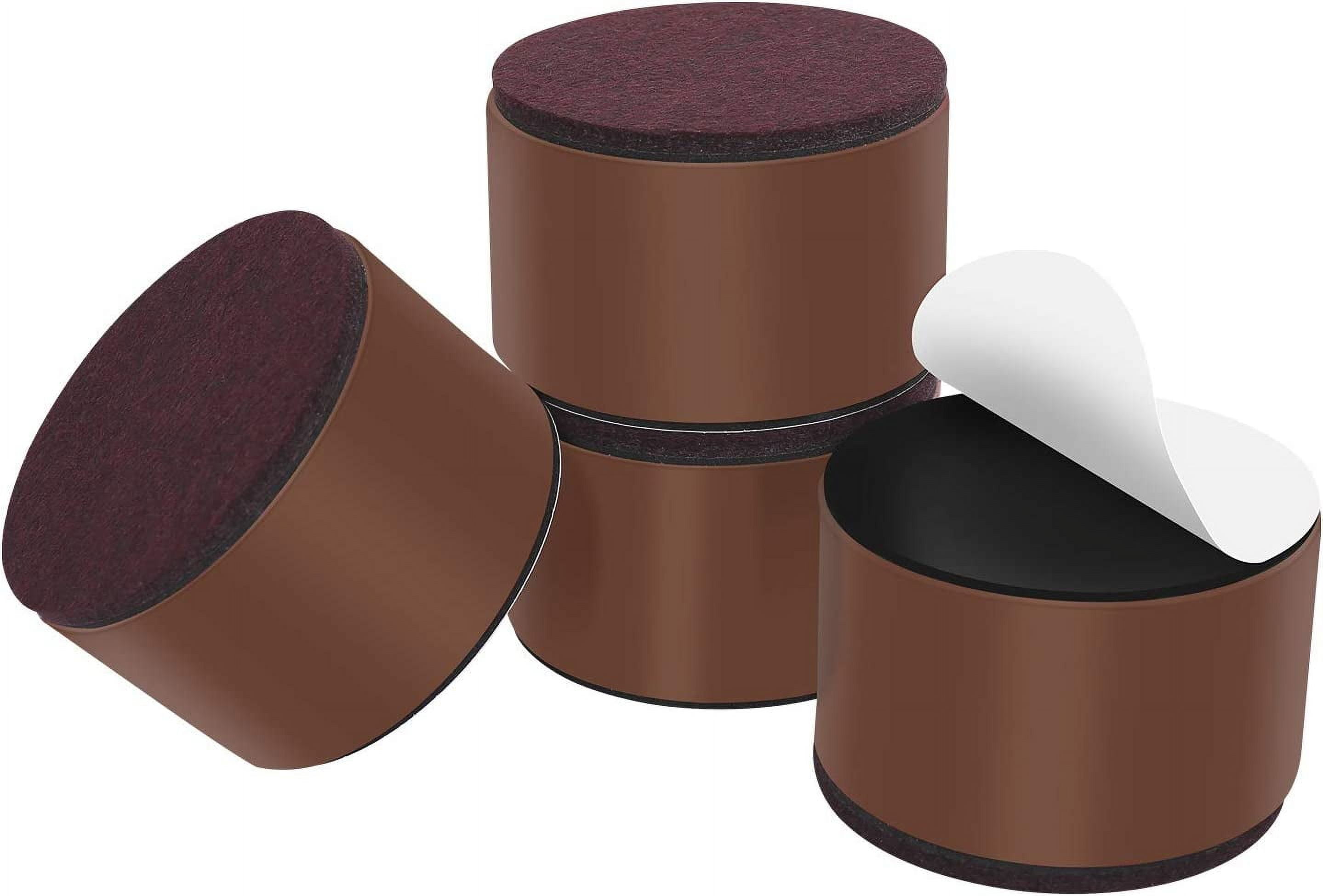 EIYEHOOMBIU 2 Inch Bed Riser - Solid Steel Self Adhesive Furniture ...