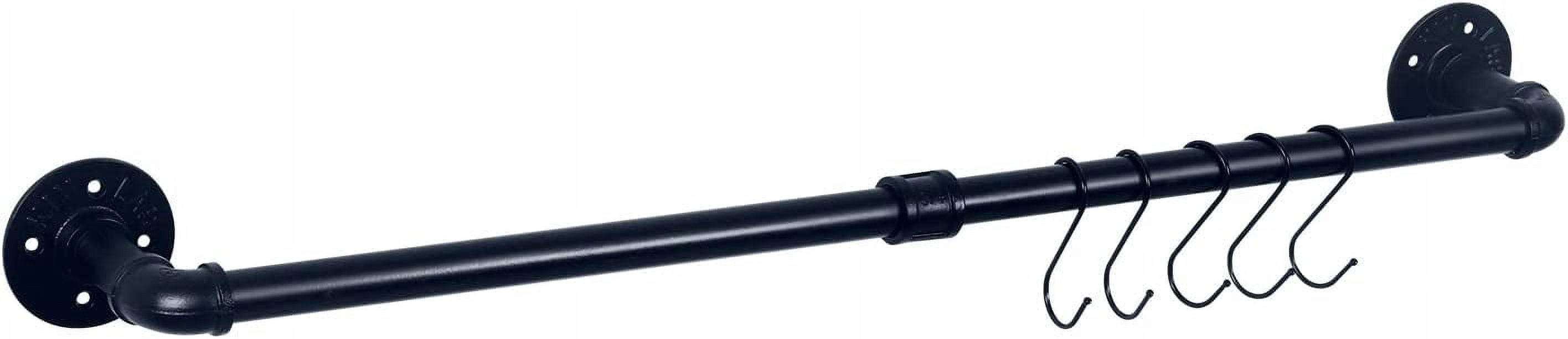 danneibiubiu 30 Inch Industrial Pipe Towel Bar Farmhouse Iron Hand ...