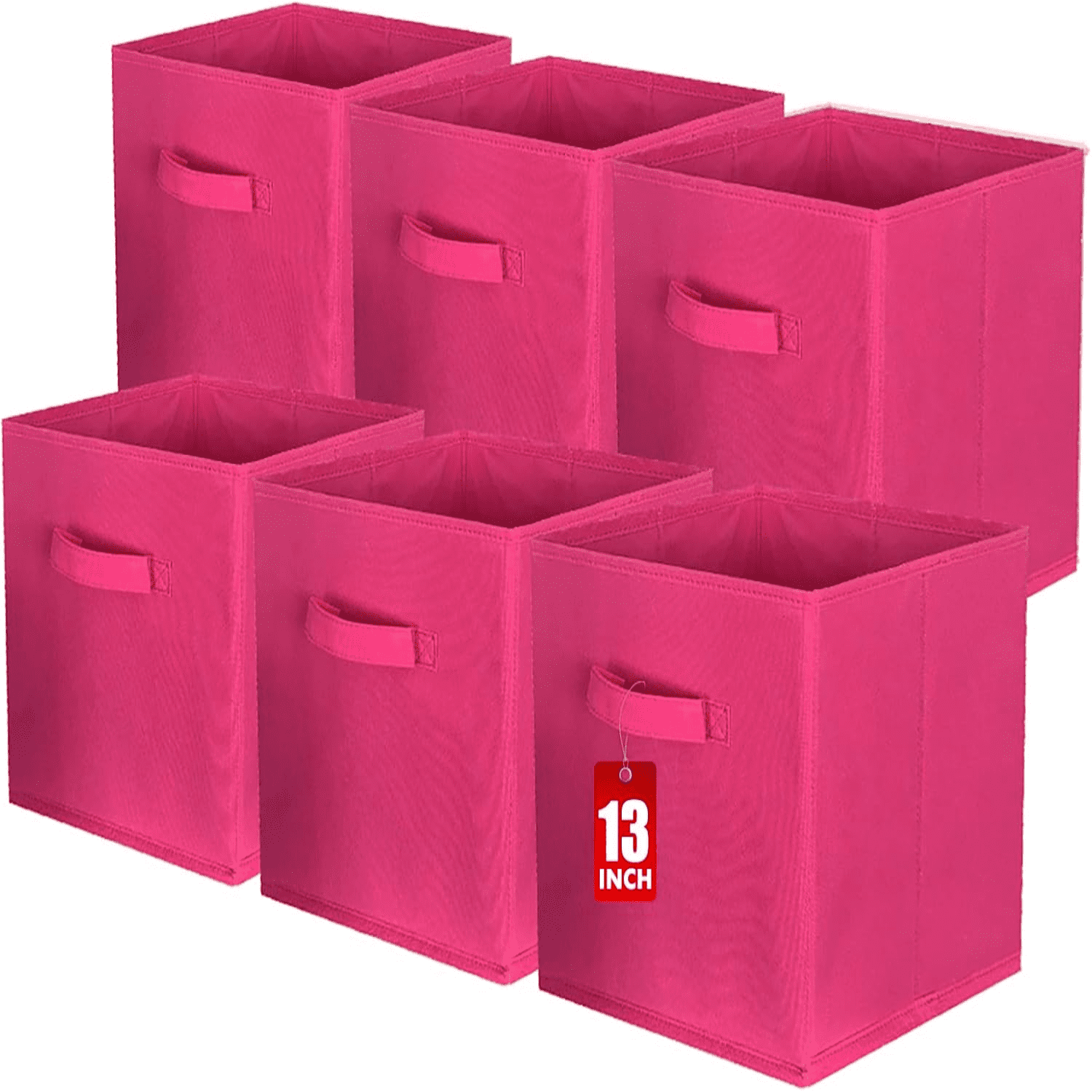 danneibiubiu Foldable Fabric Storage Cubes and Cloth Organizer Drawer ...