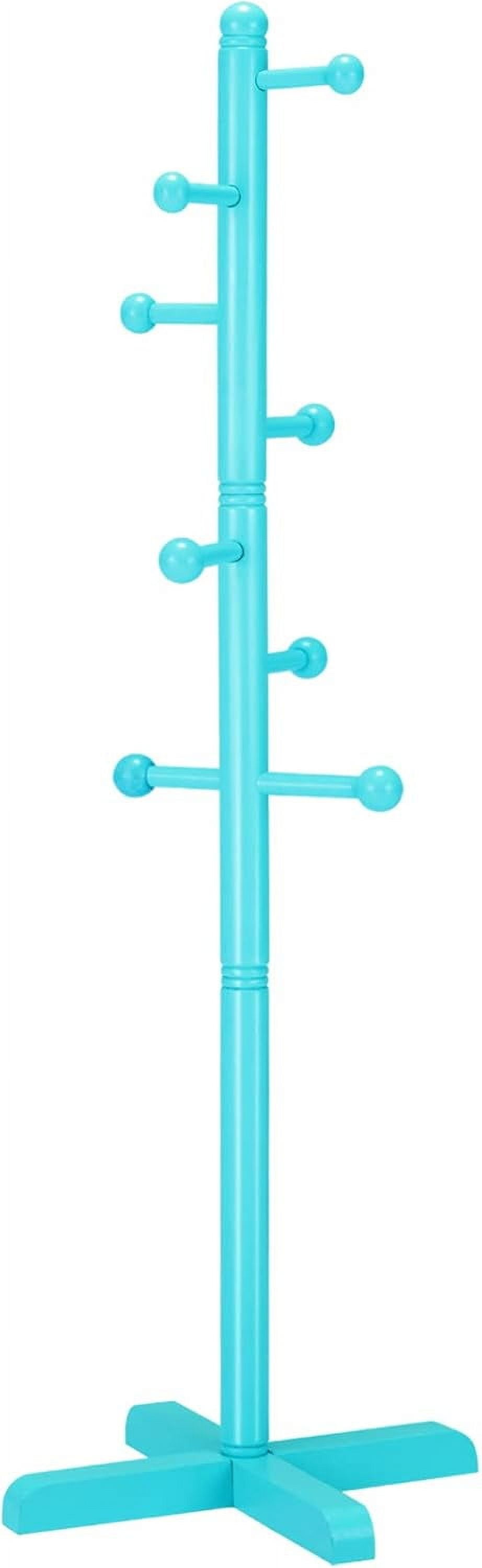 danneibiubiu JKLCH Kids Coat Rack Freestanding Coat Racks with 8 Hooks ...