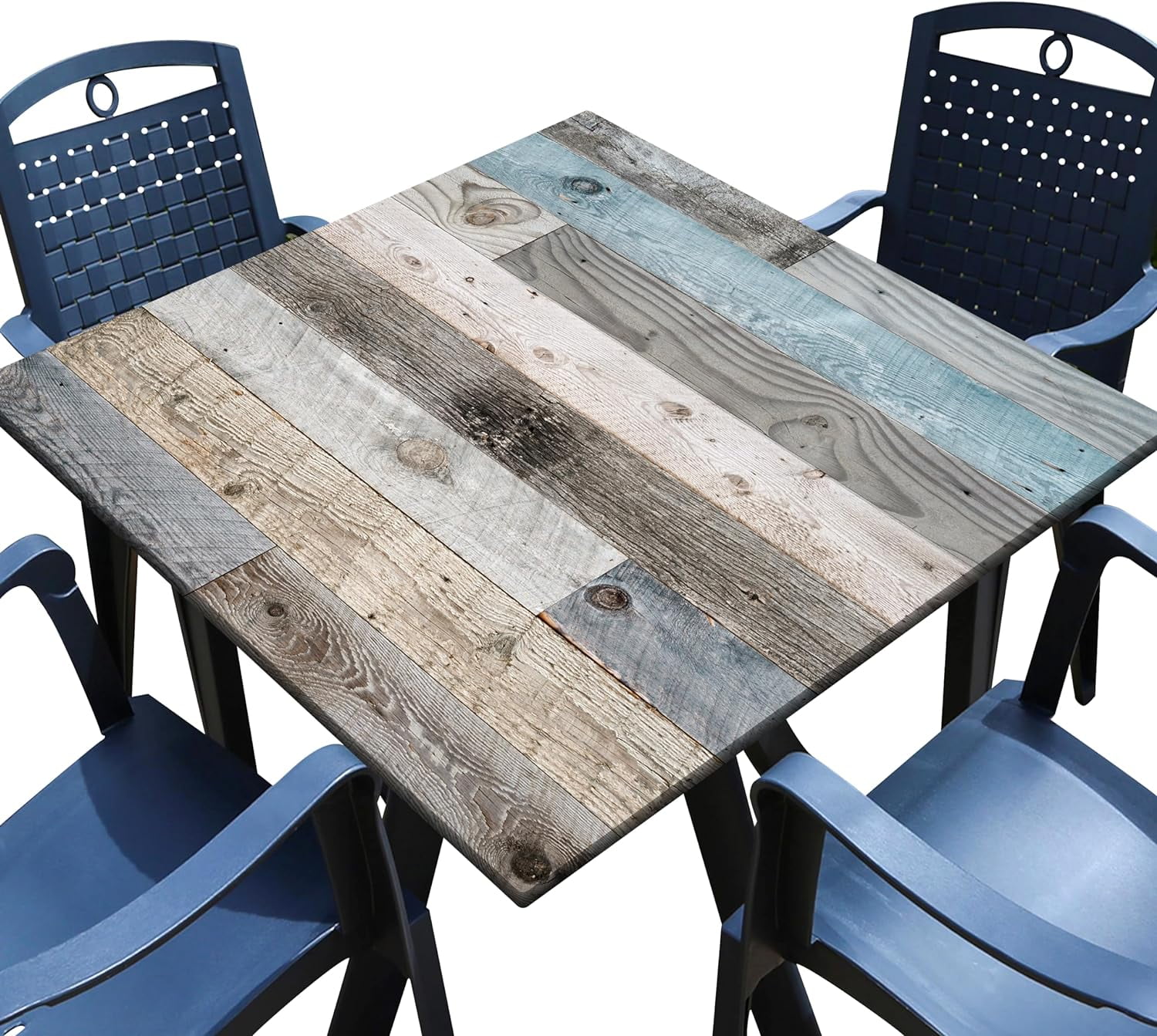 danneibiubiu JKLCH Square Fitted Tablecloth with Elastic Edge Tropical ...