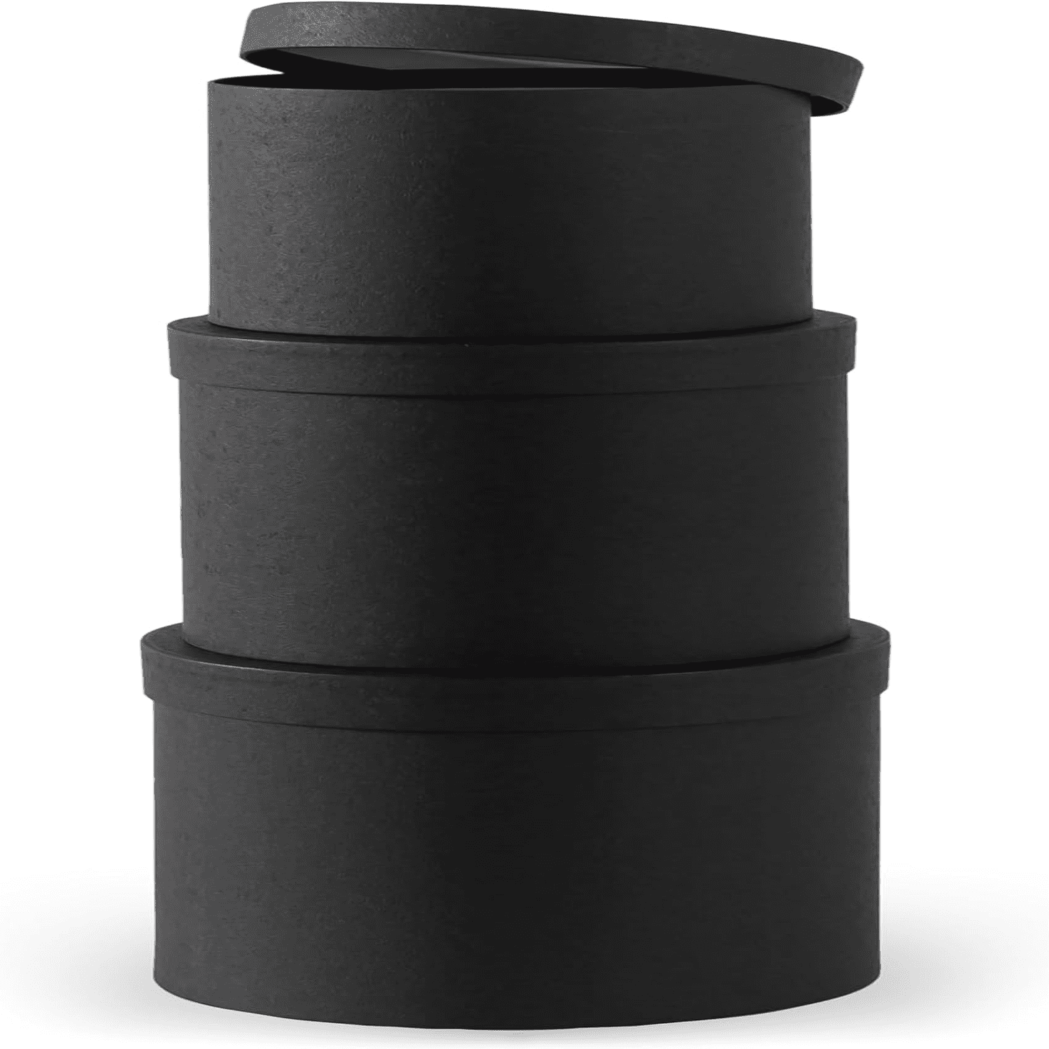 Hltser Soul & Lane Round Boxes for Flower Arrangements Blue and White ...