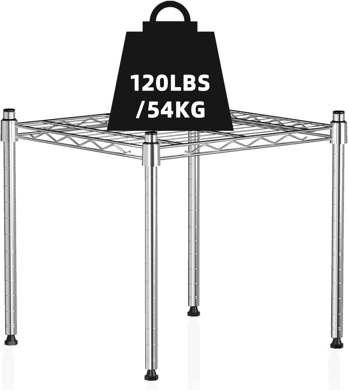 danneibiubiu Stacking Shelf Adjustable Stackable & Expandable Heavy ...