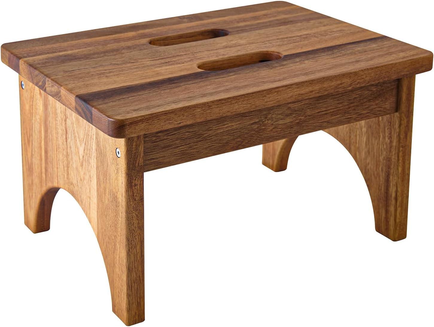 danneibiubiu Wooden Step Stool One Step Stools for Adults 9'' Small ...