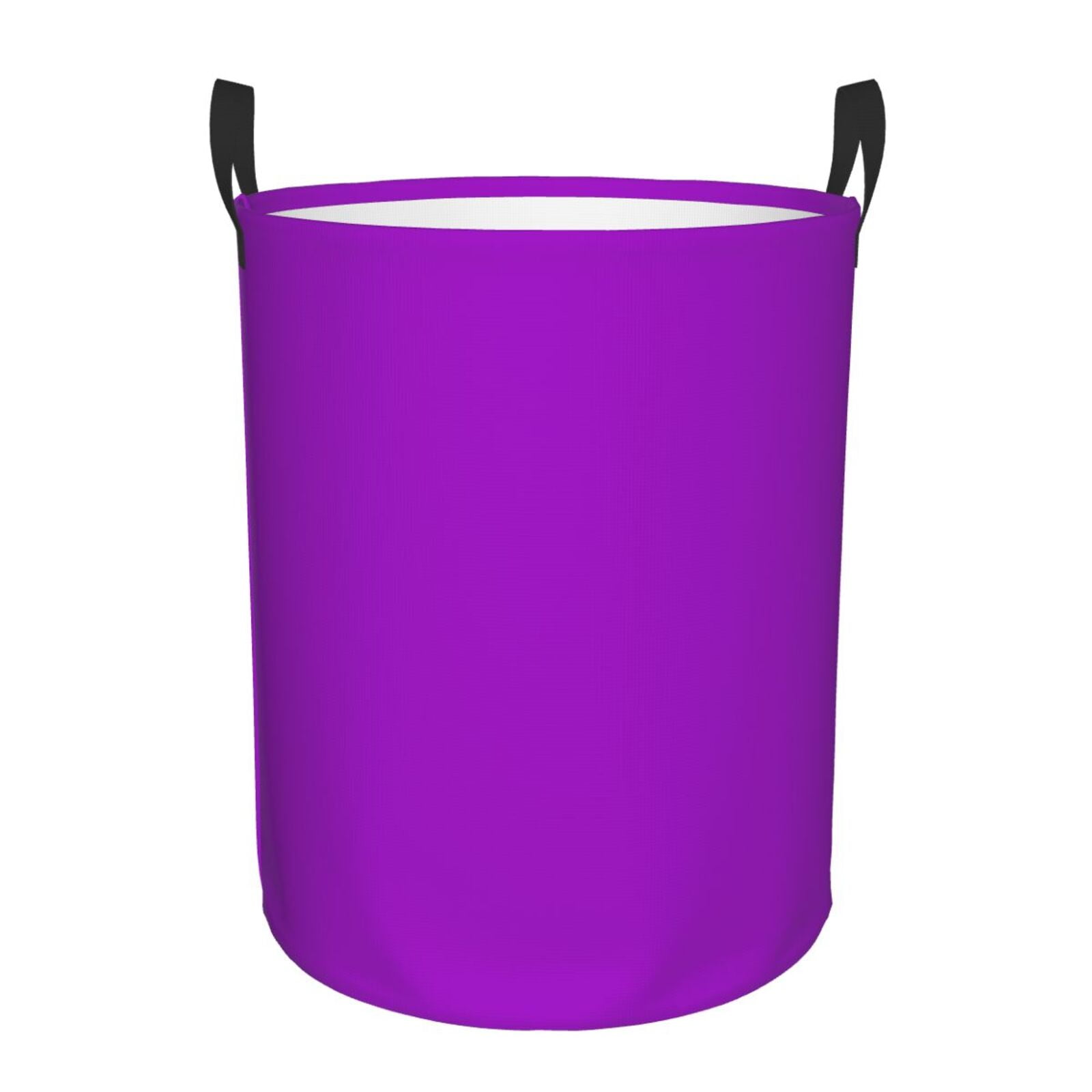 dark-purple Laundry Basket, Laundry Hamper Waterproof Laundry Bag ...