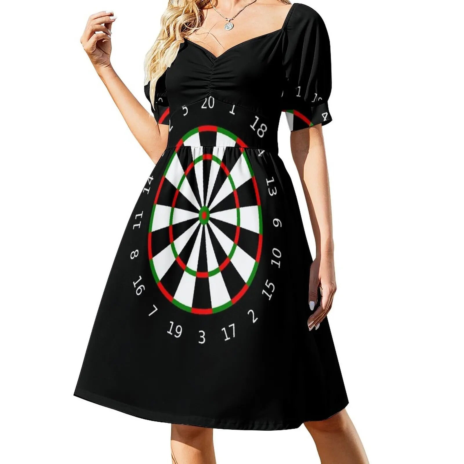 dart board black Dress dress dresses women dresses - Walmart.com
