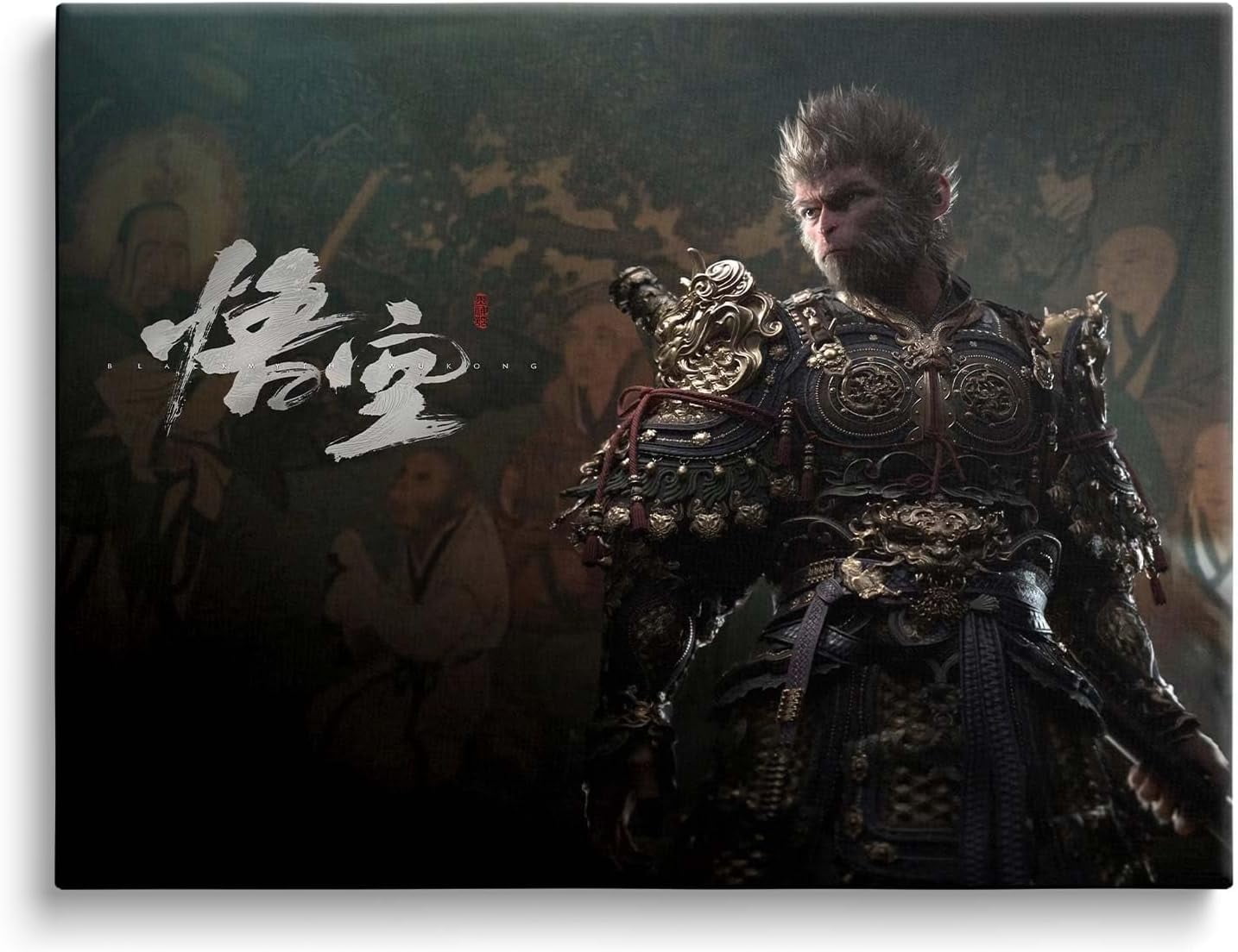 dashuaibi-Black Myth Game Sun Wukong Canvas Poster, Chinese Game ...