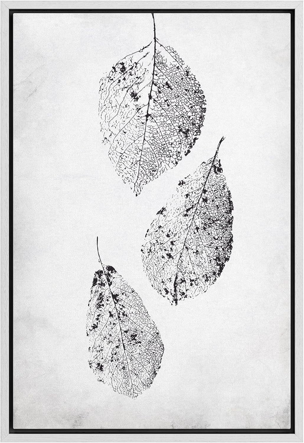 dashuaibi-Canvas Print Wall Art Winter Watercolor Forest Tree Leaf ...