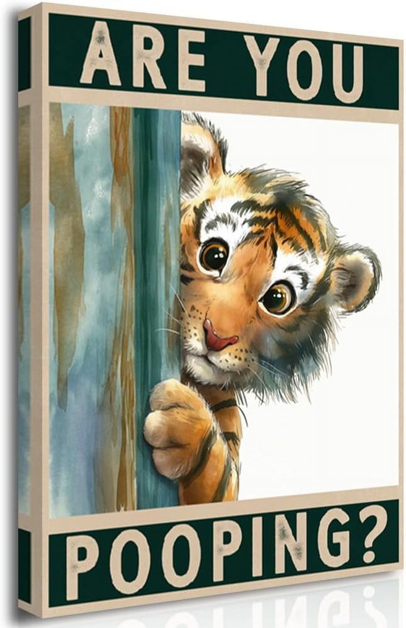 dashuaibi-Funny Bathroom Wall Prints Bathroom Wall Art are You Pooping ...